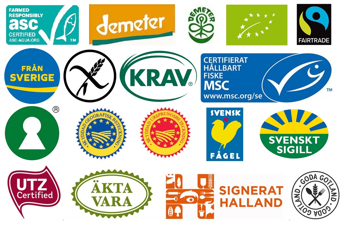 Har vi fått för många loggor och märkningar? | Den svenska maten